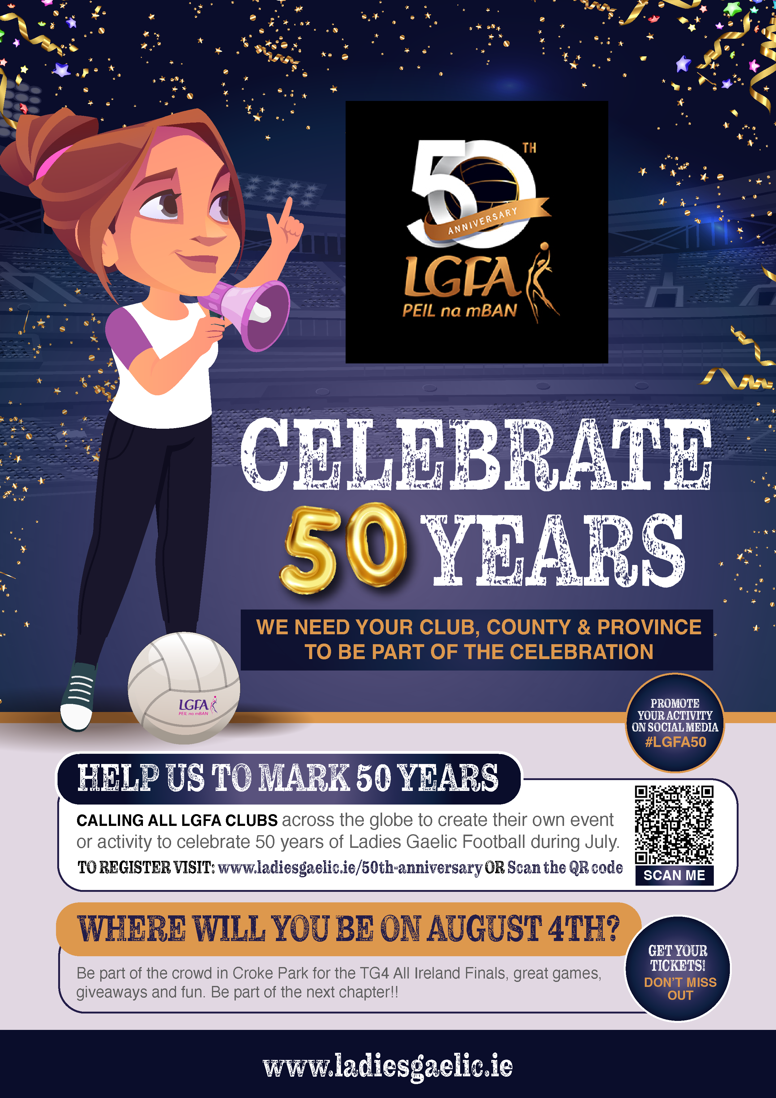 The LGFA turns 50 on July 18! - Vancouver GAA